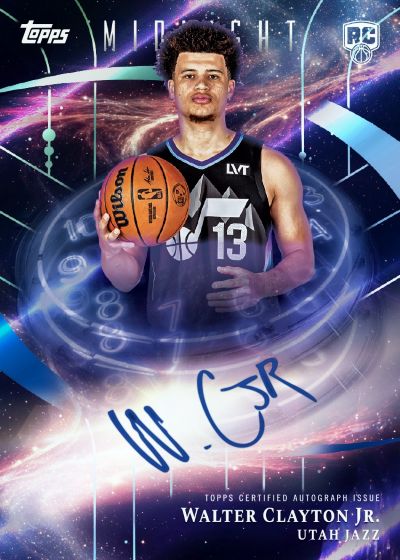 Box情報：2025-26 Topps Midnight Basketball – Signature Moves
